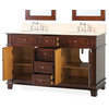 60" Sanford Double Sink Large Bathroom Vanity - Traditional - Bathroom ...