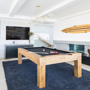 75 Beautiful Coastal Game Room Pictures & Ideas | Houzz