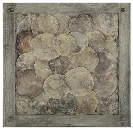Shell Wall Tile - Beach Style - Wall Accents - by Lighting Reimagined ...