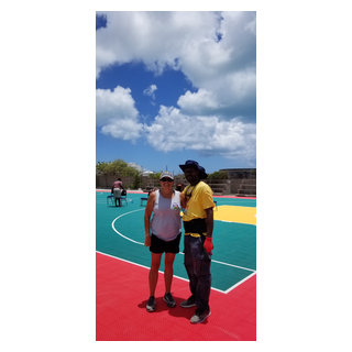Caribbean Commercial Basketball Court - Boston - par Basketball Courts ...