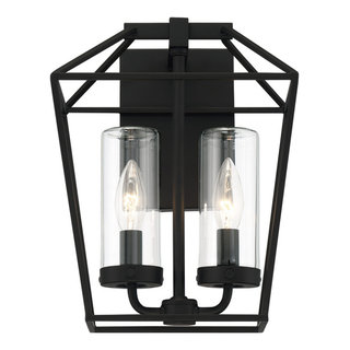 Eurofase Lighting 41957 Bastille 2 Light 12" Tall Outdoor Wall ...