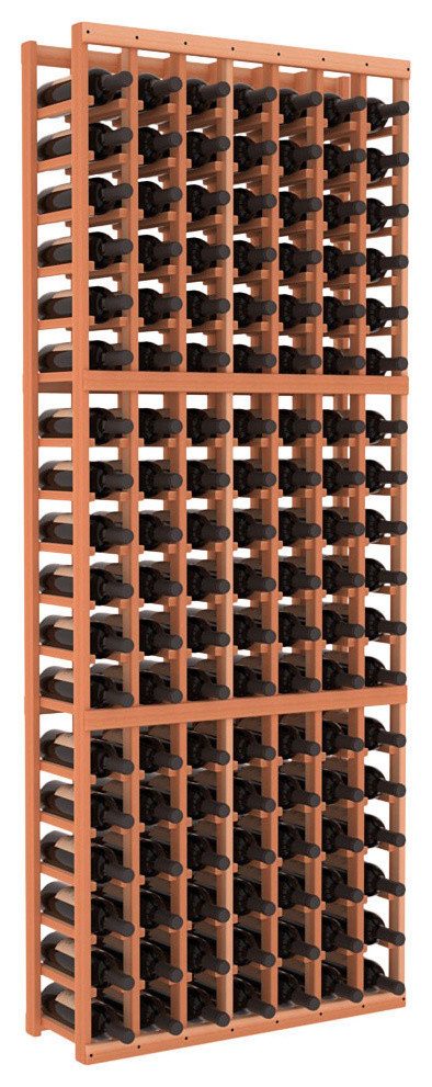 7 Column Standard Wine Cellar Kit, Redwood - Wine Racks - by Wine Racks ...