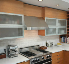 Rain glass for upper cabinets? | Houzz Forum