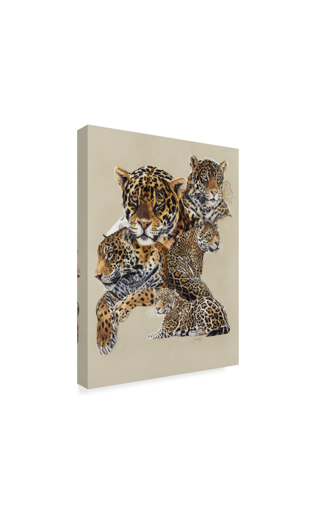 "Burn" by Barbara Keith, Canvas Art, 19"x14" - Contemporary - Prints ...