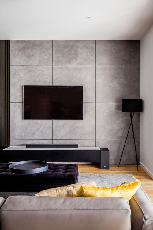 Feature wall reveal | Houzz AU