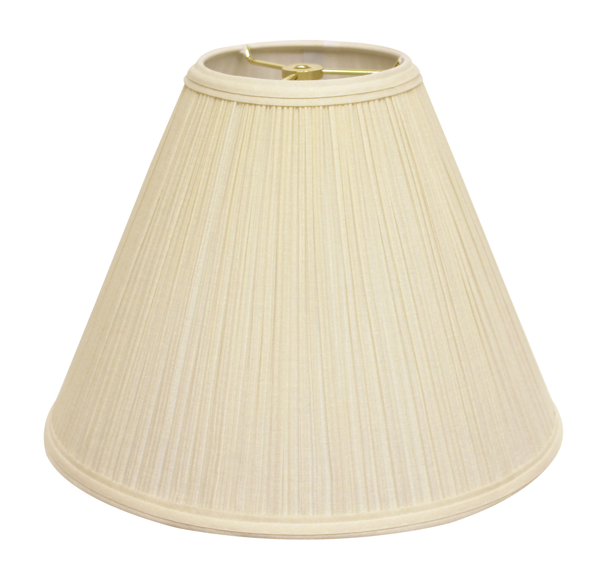 Slant Deep Cone Hardback Lampshade With Washer Fitter, Egg ...
