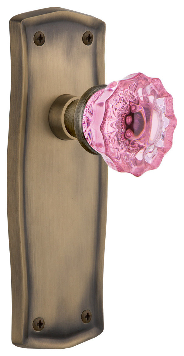 Nostalgic Warehouse PRACRP_PRV_238_NK Prairie Solid Brass Rose ...