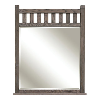 Blake Mirror, 30" - Farmhouse - Bathroom Mirrors - by Buildcom | Houzz
