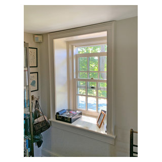 1730 Stone Farmhouse Window Replacement - Farmhouse - Exterior ...