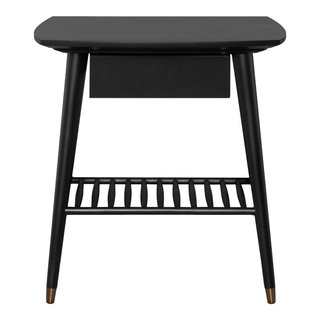 Ari Side Table, Black - Midcentury - Side Tables And End Tables - by ...