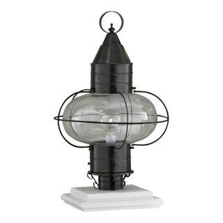Norwell Lighting 1511-BL-SE Classic Onion - One Light Medium Outdoor ...