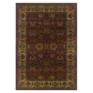 Oriental Weavers Sphinx Kharma Traditional Blue Rug, 8' Round ...