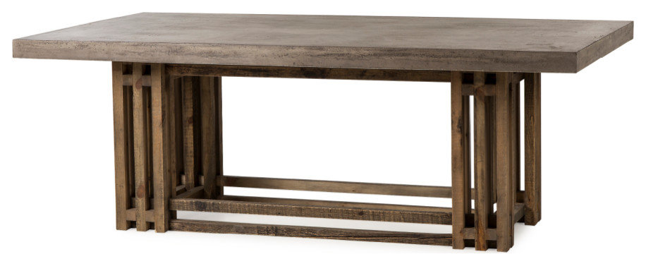 Modern Rustic Dining Table | Andrew Martin Conrad - Modern - Dining ...