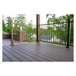 Ridge Premium Color Combination Deck with S110 Steel Railing ...