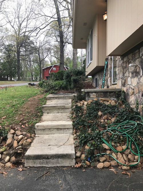 70's split level exterior/landscaping HELP!