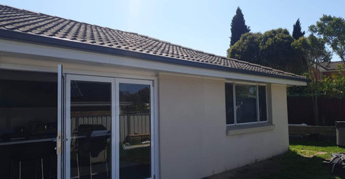 Cladding over render | Houzz AU