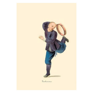 Tambouriner, 20" x 30" - Asian - Prints And Posters - by Buyenlarge Inc ...