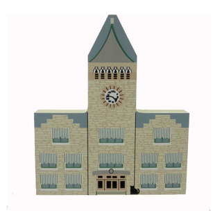 Cats Meow IVORYDALE CLOCK TOWER PandG Pressed Wood Cin Ohio Exclusive ...