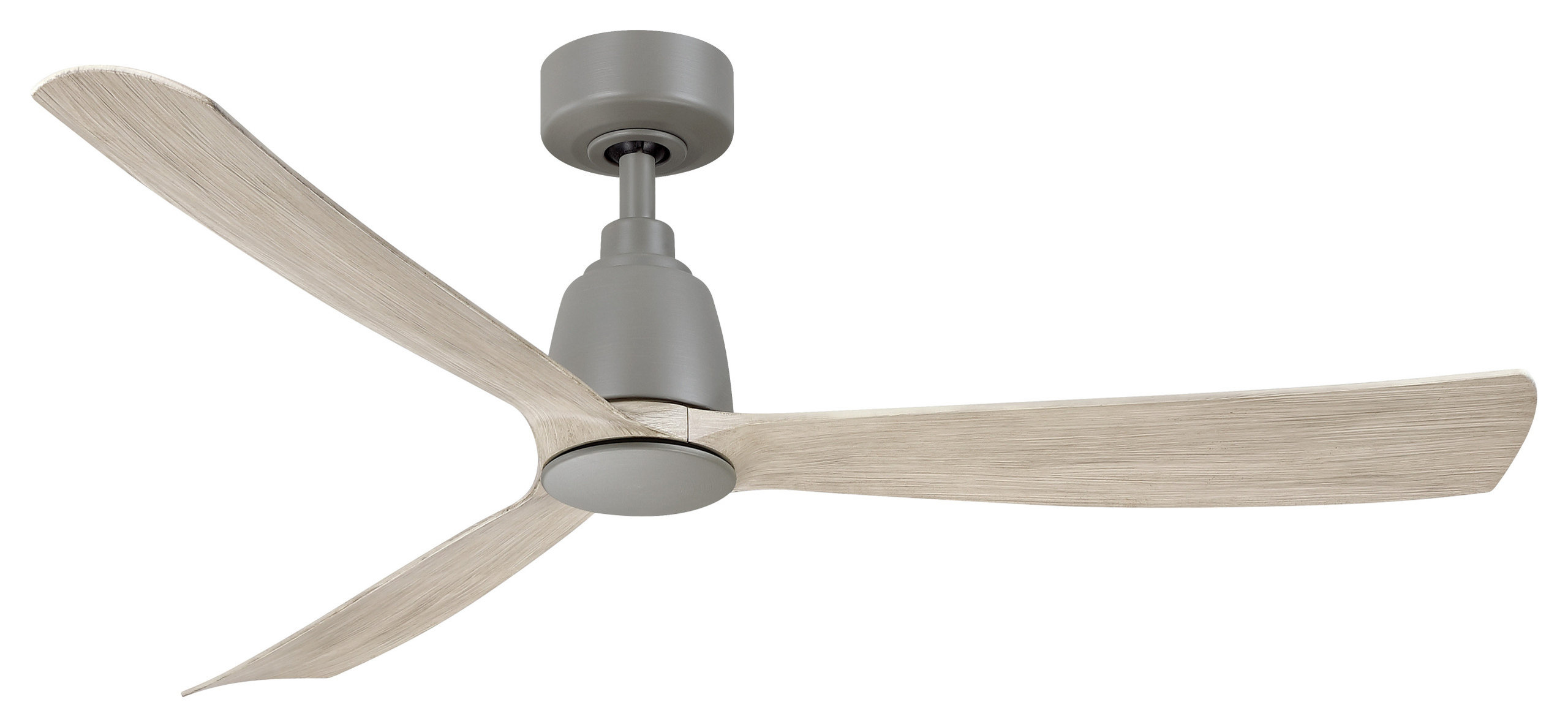 Kute 52" Indoor/Outdoor Fan Antique Graphite/Light Oak Blades ...