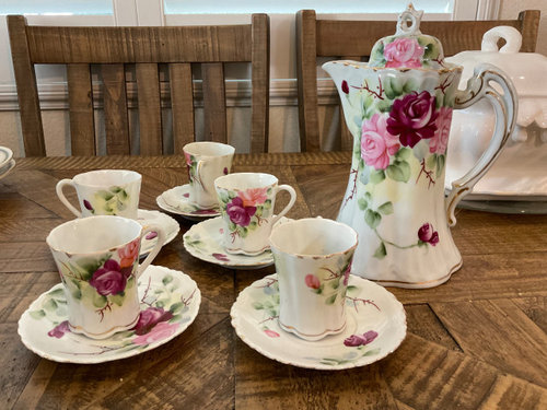 Fine bone china teapot identification