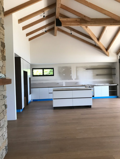 Kitchen tile selection and height up wall | Houzz AU