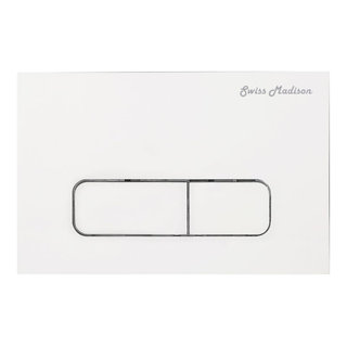 Swiss Madison SM-WC003 Wall Mount Dual Flush Actuator Plate - Bidet And ...