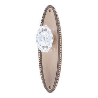 Revere Plate Privacy Door Set 2-3/8" - Traditional - Doorknobs - by ...