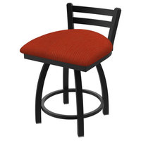 Holland Jackie 411 18" Swivel Vanity Stool - Black/Graph Poppy ...