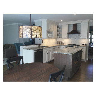 Same kitchen footprint, "larger" space - Kitchen - New York - by ...