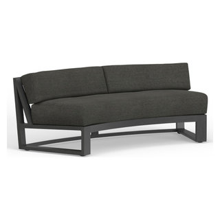 Redondo Modern Design In Spectrum Carbon Curved Outdoor Sofa ...