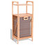IN STOCK: Attractive Bamboo Laundry Hamper Side Table - Transitional ...