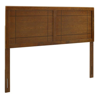 Archie Full Wood Headboard - Farmhouse - Outdoor Side Tables - by Bison ...