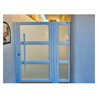 These Beach Gates Won't Corrode! - Modern - Entry - Los Angeles - by ...
