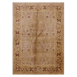 Ahgly Company Indoor Rectangle Mid-Century Modern Area Rugs, 5' x 7', 7 ...