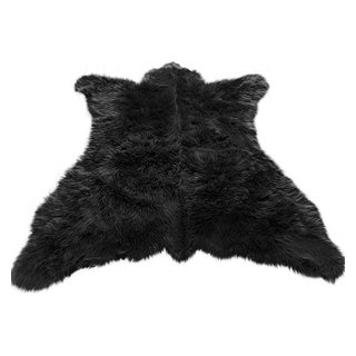 Designer Faux Fur, Bear Skin Rug, Realistic, Luxurious, 4'x5 ...