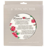 The Reunion Heart Poem Suncatcher - Traditional - Stained Glass Panels ...