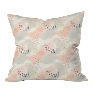 Little Arrow Design Co Abstract Watercolor Pastel Throw Pillow ...