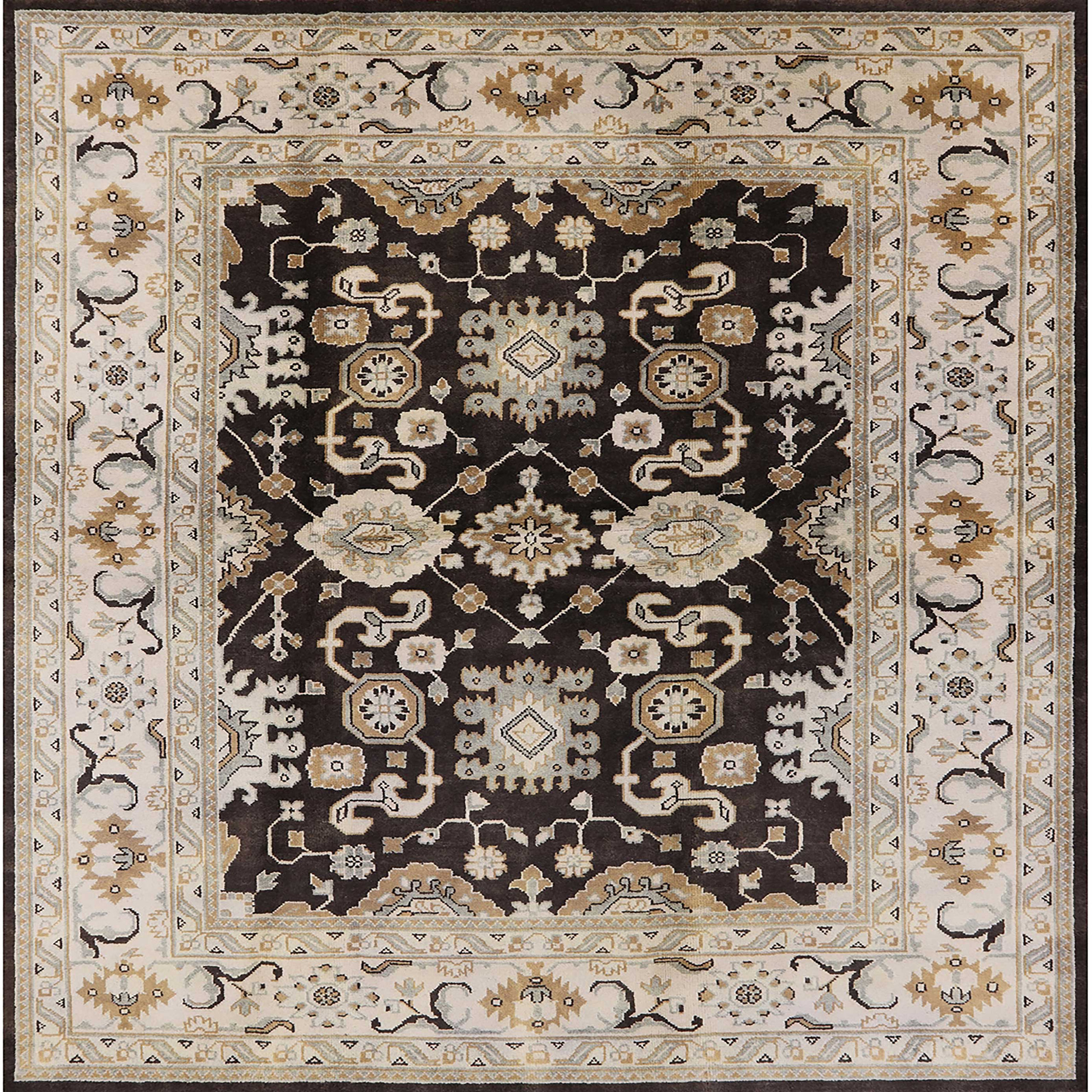 Ahgly Company Indoor Rectangle Mid-Century Modern Area Rugs, 5' x 7', 4 ...
