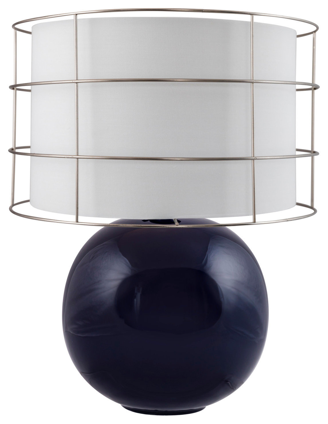 Fangio Lighting's m.r.8999 19 in. Smooth Sphere Ceramic Table Lamp in ...