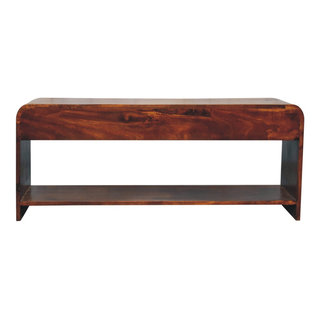 Artisan Furniture Solid Wood Aspen Slim Media Unit - Modern - Media ...