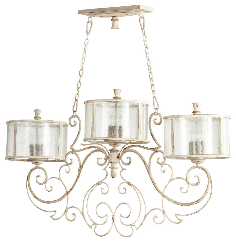 Florine 9-Light Island - French Country - Kitchen Island Lighting - by ...