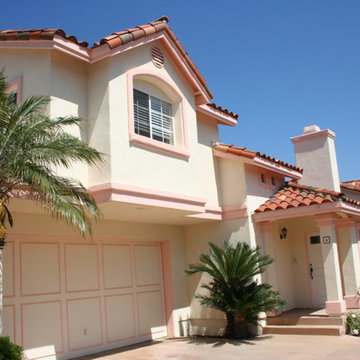 75 Pink Exterior Home Ideas You'll Love - February, 2026 | Houzz