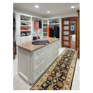 Tropical Spa Master Bath Suite - Tropical - Closet - Chicago - by Rock ...