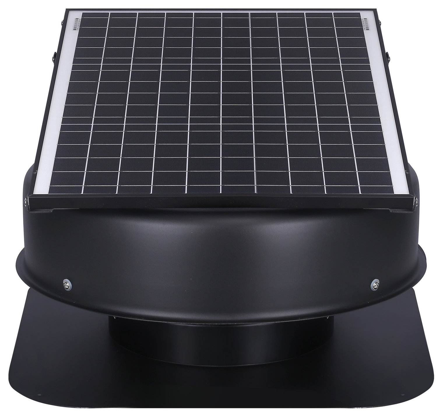 VEVOR Solar Attic Fan Solar Roof Fan 40 W 1230 CFM with Remote Control ...