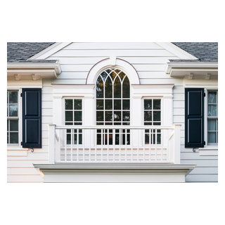 Colonial Refacing - Palladian Window - Traditional - Exterior - New ...