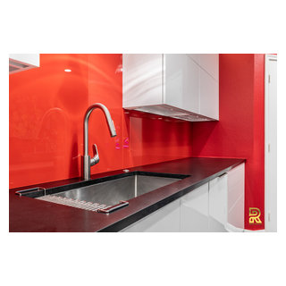 Stainless Steel Undermount Chef Sink - Contemporary - Kitchen - Dallas ...