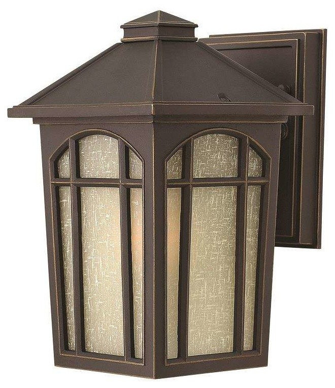 Hinkley Lighting Cedar Hill 1 Light Outdoor Sm Wall Mount, Bronze ...