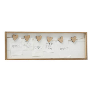 Clothespin Memo Board - Transitional - Bulletin Boards And Chalkboards ...