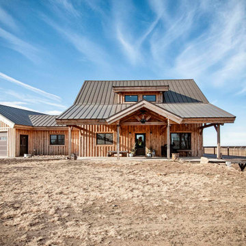 75 Rustic Board and Batten Exterior Home Ideas You'll Love - January ...