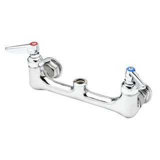 T&S Brass 002832-40 Wall-Mounted Pre-Rinse Faucet Base Unit ...